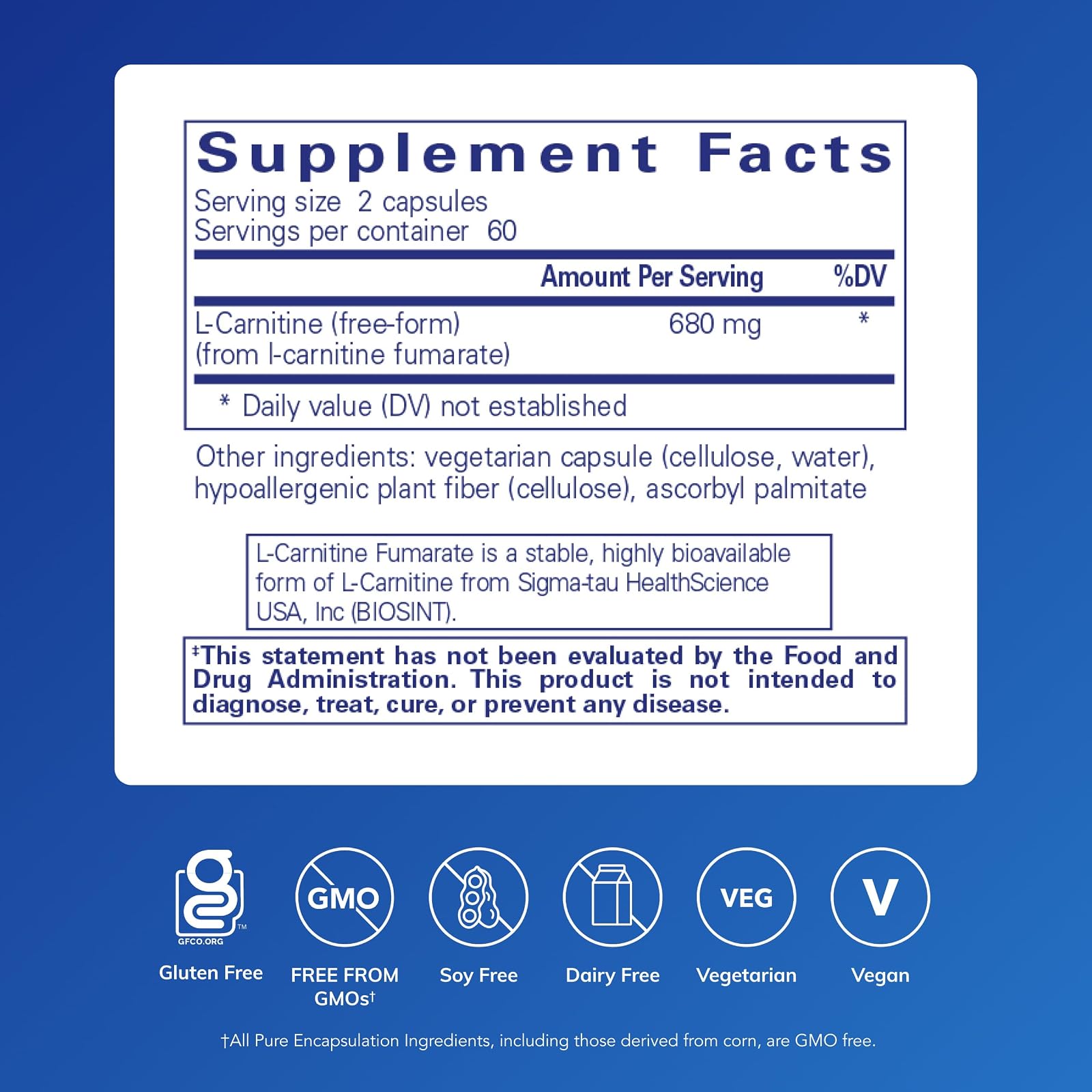 l-carnitine fumarate for energy support