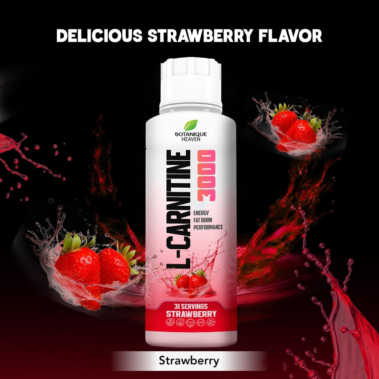L-Carnitine liquid for metabolism support