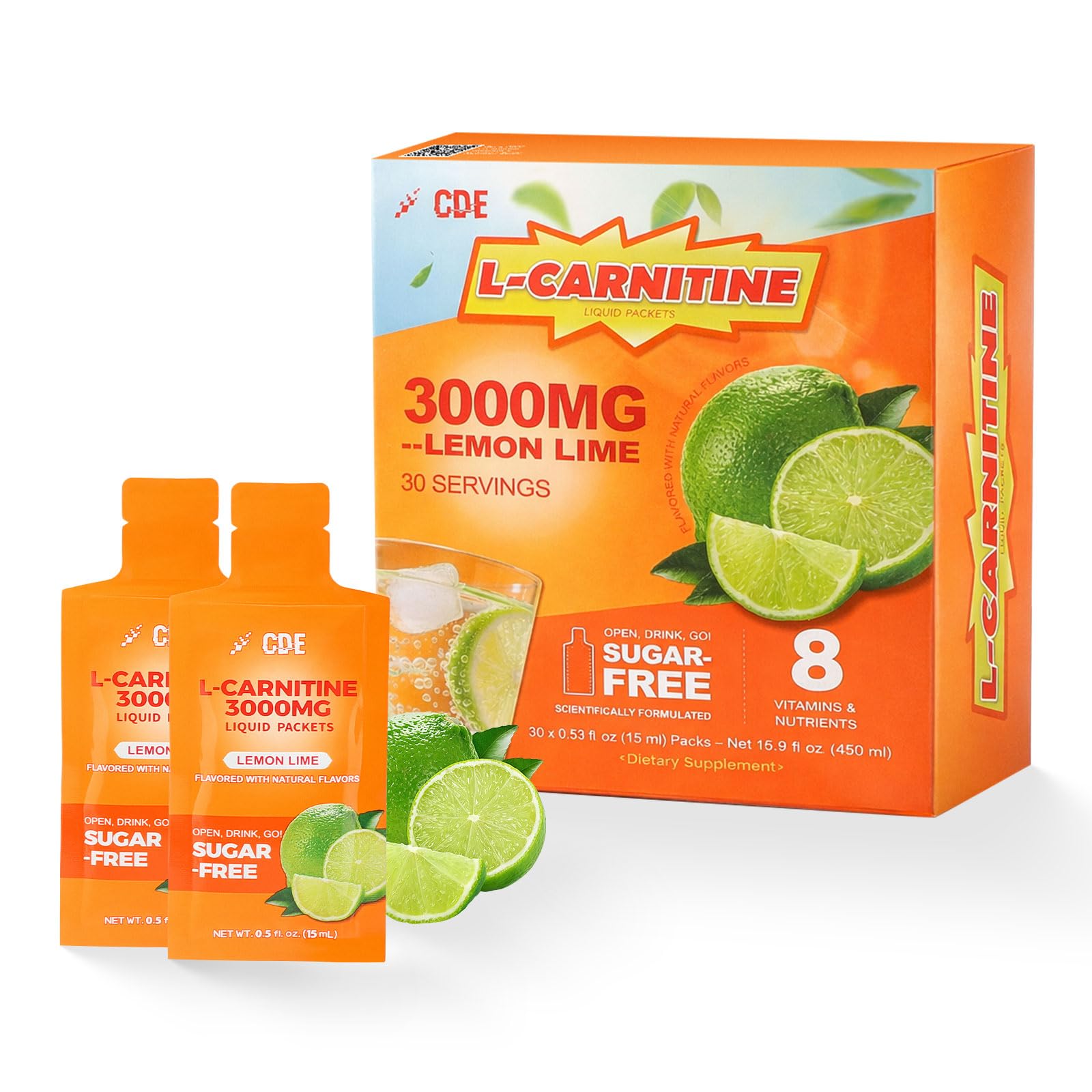 l-carnitine liquid supplement sachets