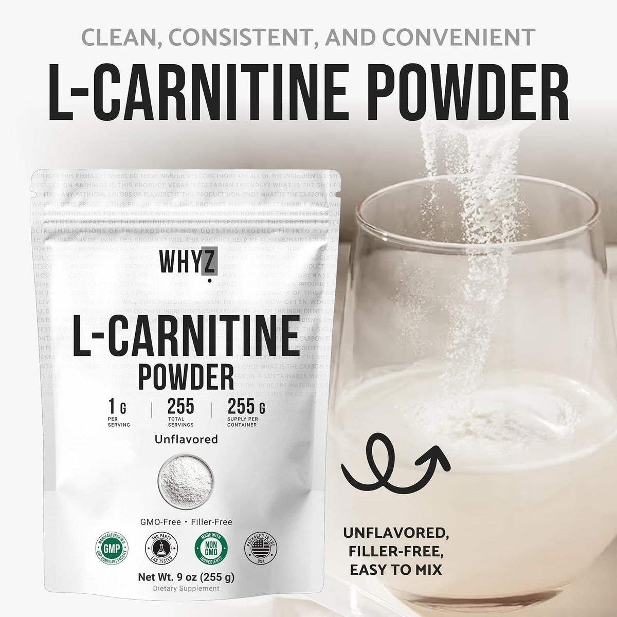 L-Carnitine powder for muscle recovery