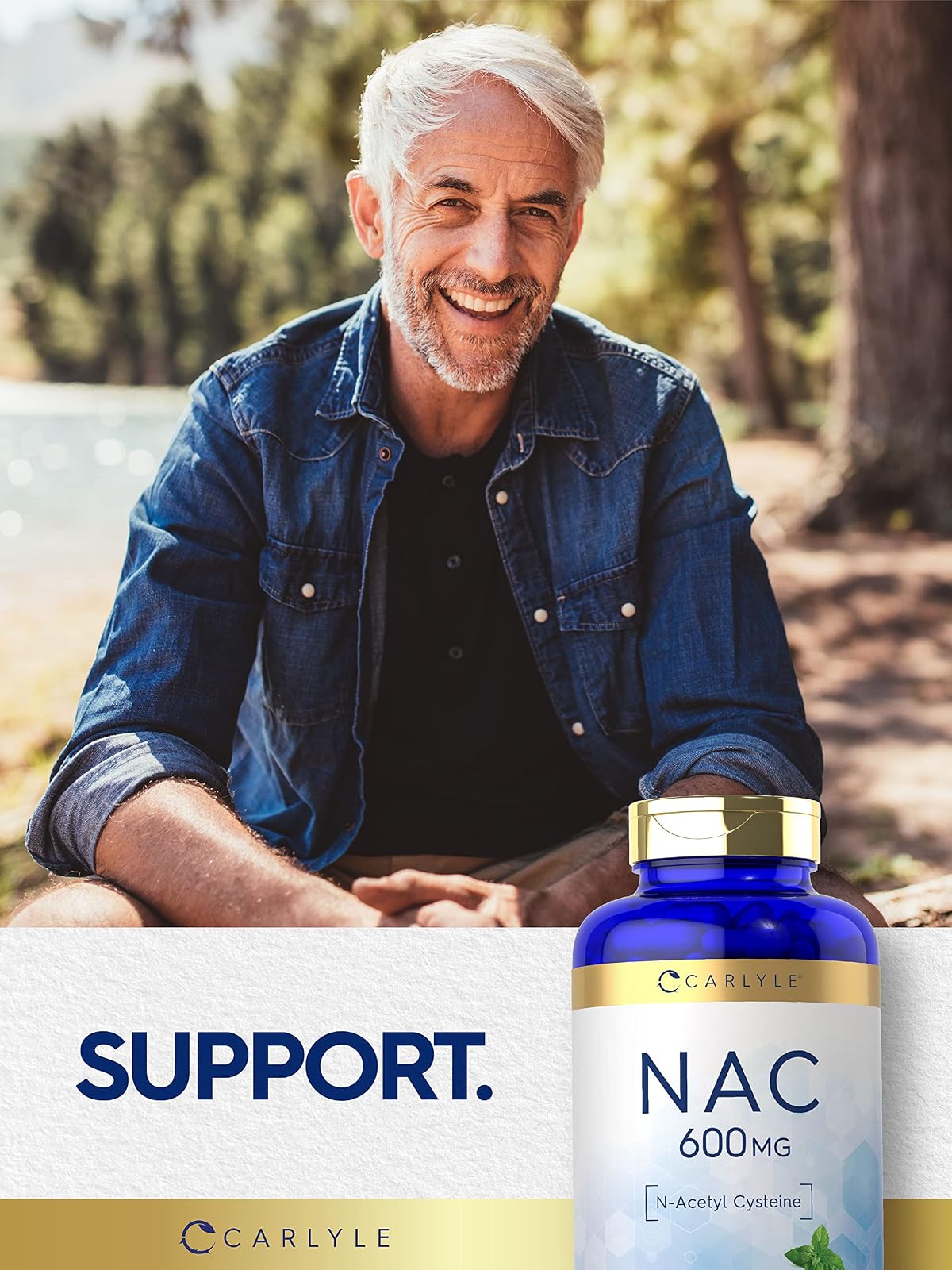 L-Carnitine support with NAC