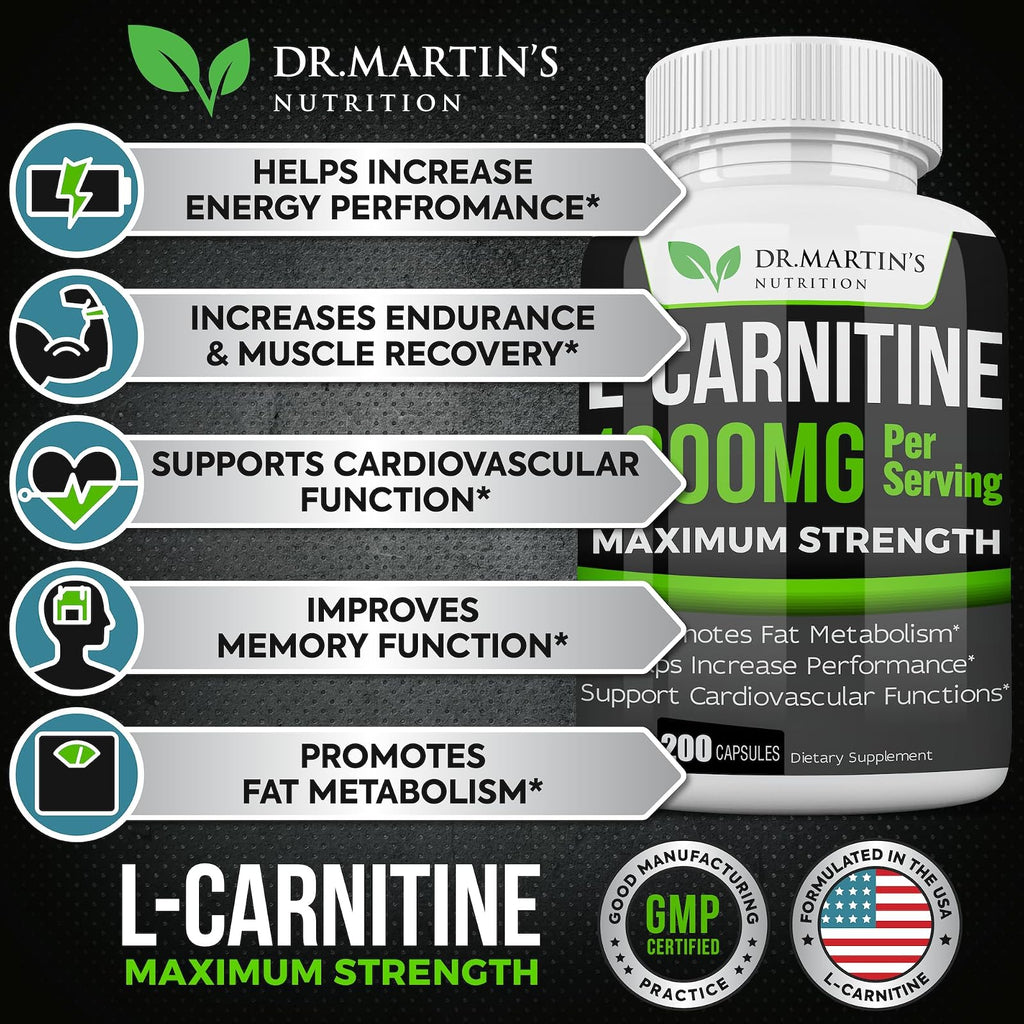l-carnitine supports fat metabolism