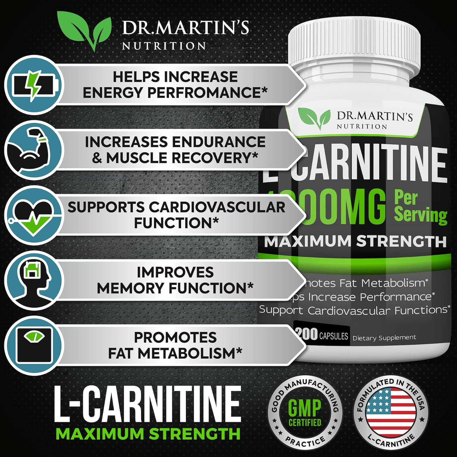 l-carnitine supports fat metabolism