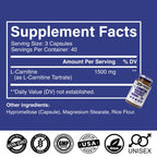 L-Carnitine supports fat metabolism