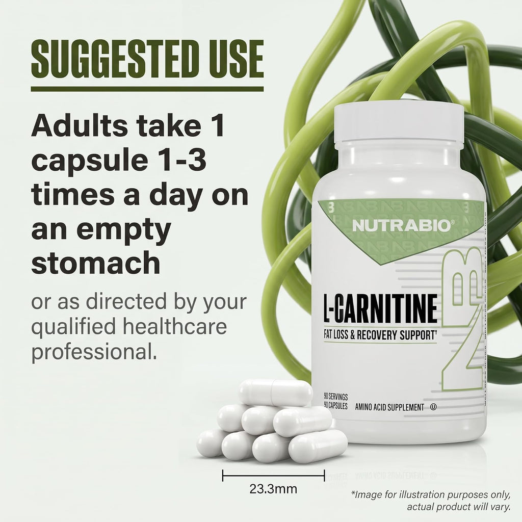 L-Carnitine supports fat metabolism