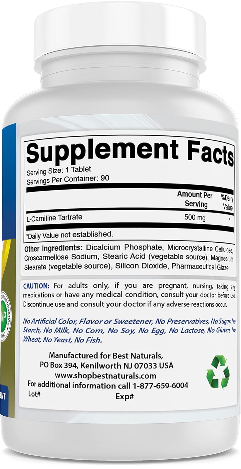 L-Carnitine Tartrate for muscle recovery