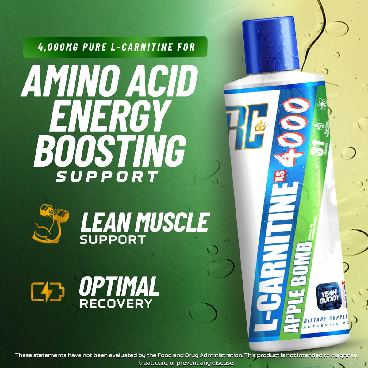 L-Carnitine XS 4000 liquid energy booster
