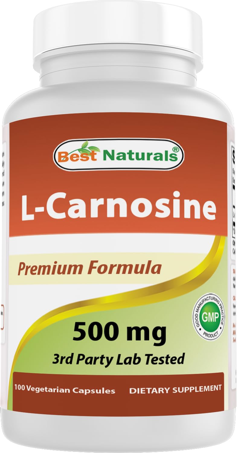 L-Carnosine 500 mg health benefits