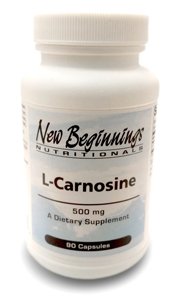 L-Carnosine 500 mg health benefits