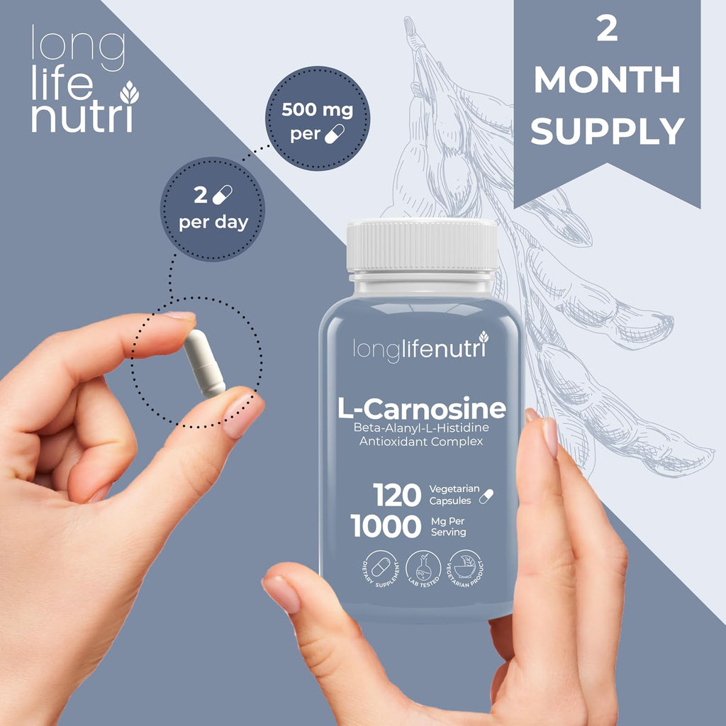 L-Carnosine capsules for cognitive support