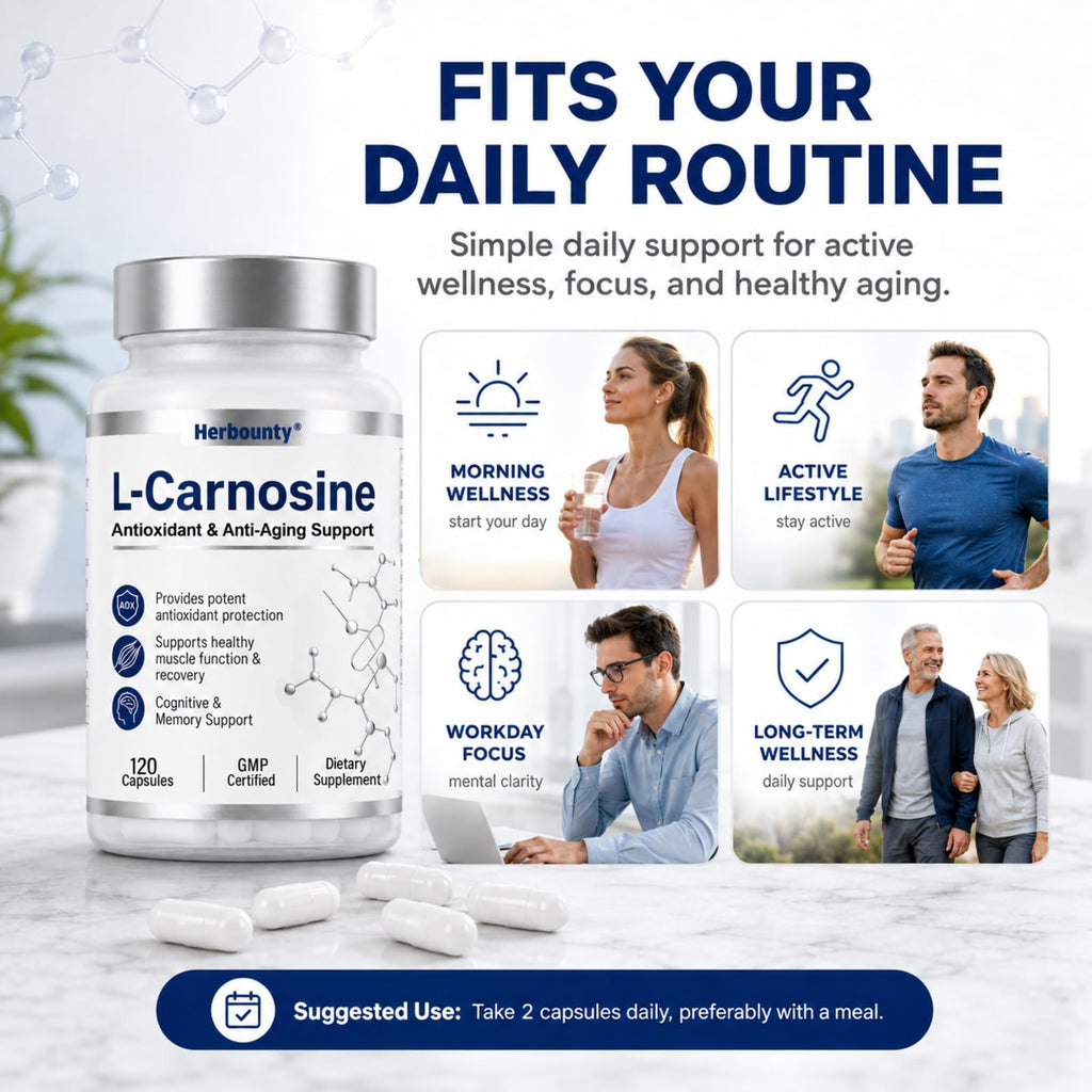 L-Carnosine for anti-aging support