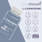 L-Carnosine vegetarian capsules for daily nutrition
