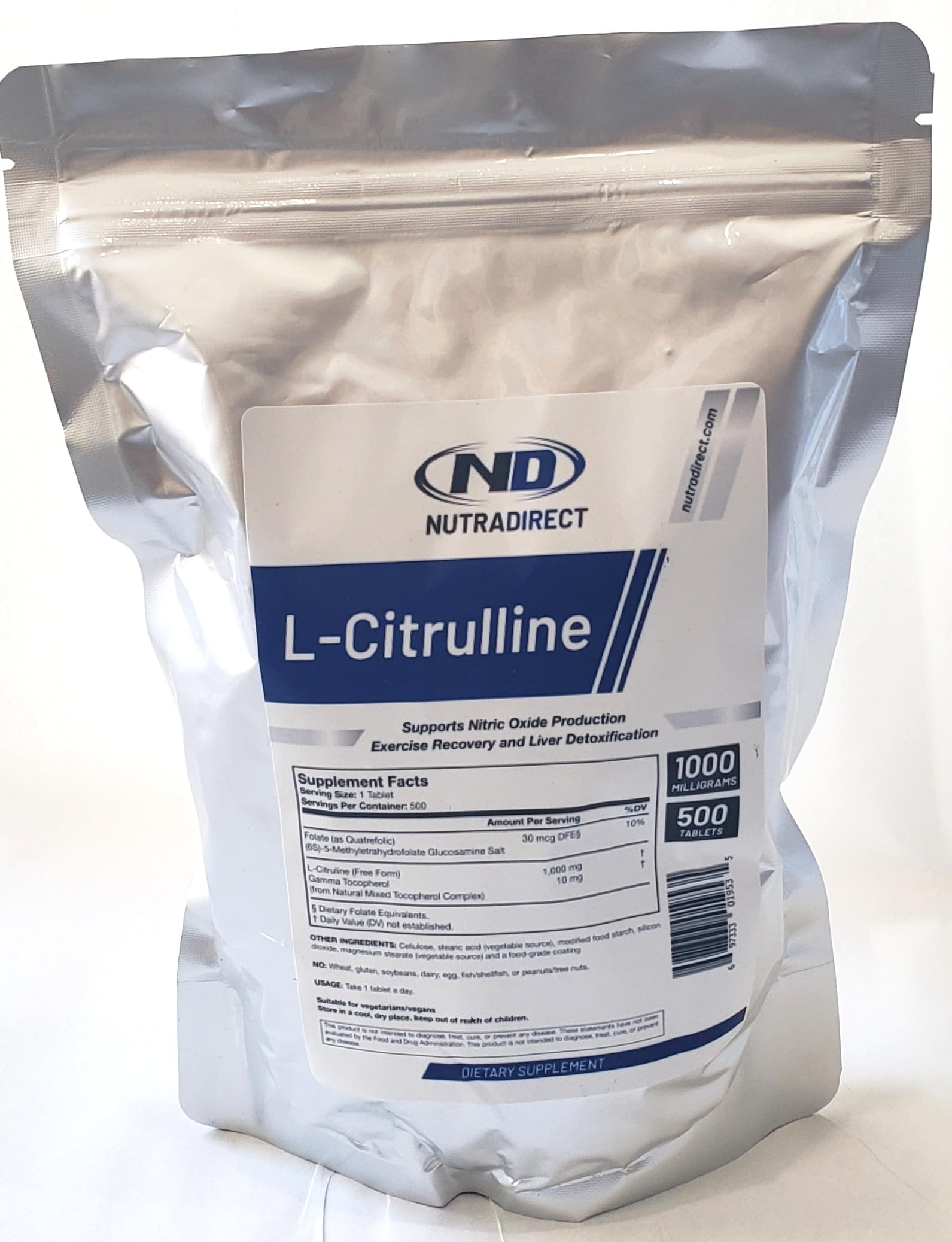 L-Citrulline 1000mg health benefits