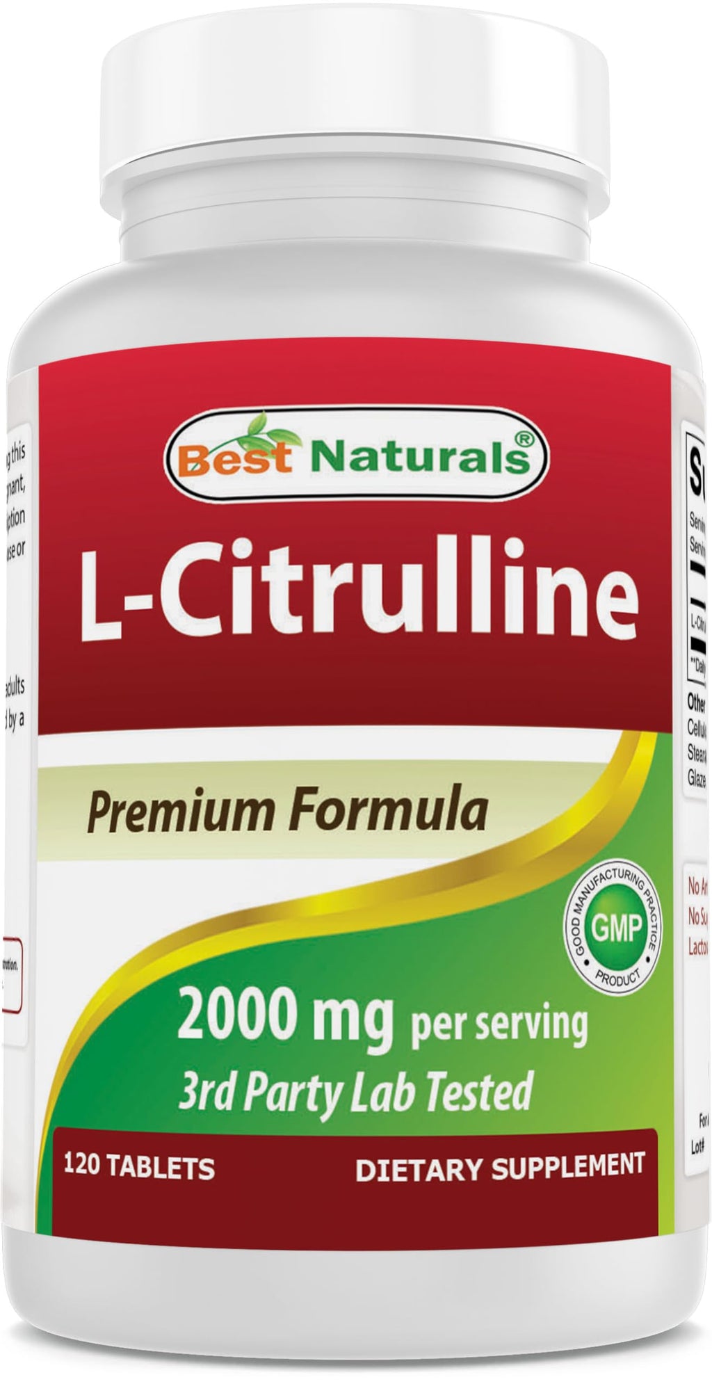L-Citrulline 2000mg health benefits