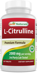 L-Citrulline 2000mg health benefits