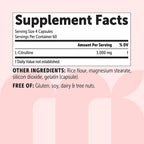 L-Citrulline 3000 mg for workout performance