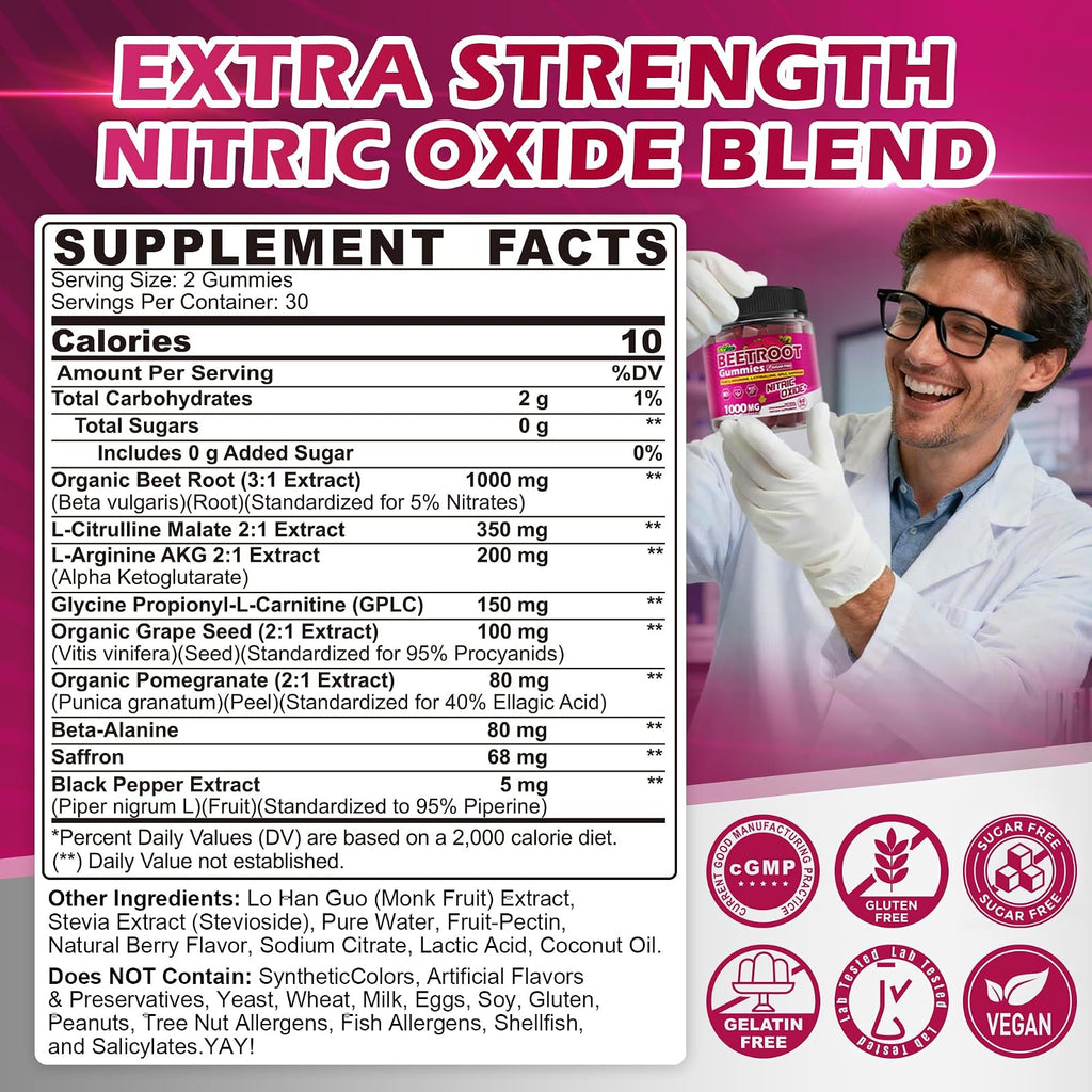 L-Citrulline and L-Arginine chews