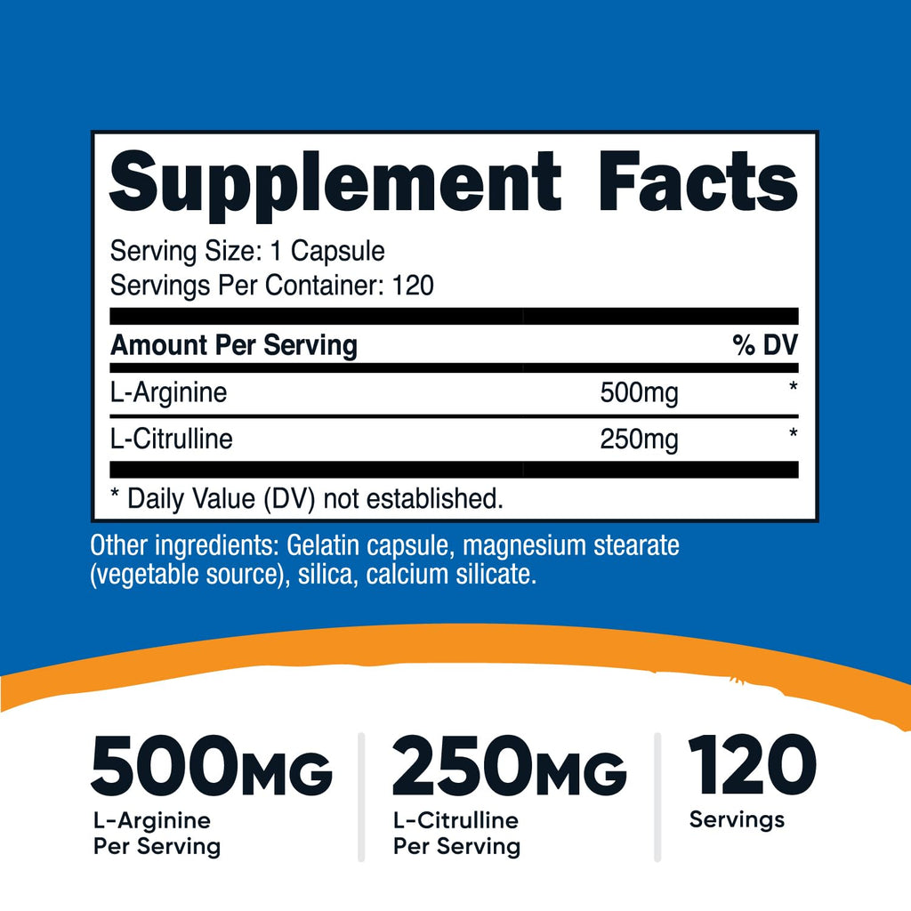 l-citrulline complex for improved performance