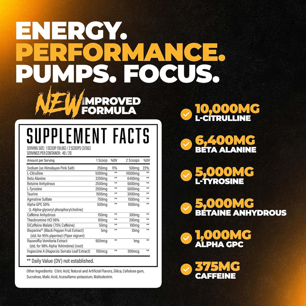 L-Citrulline for enhanced performance