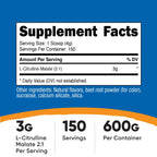 L-Citrulline Malate 2:1 for enhanced endurance