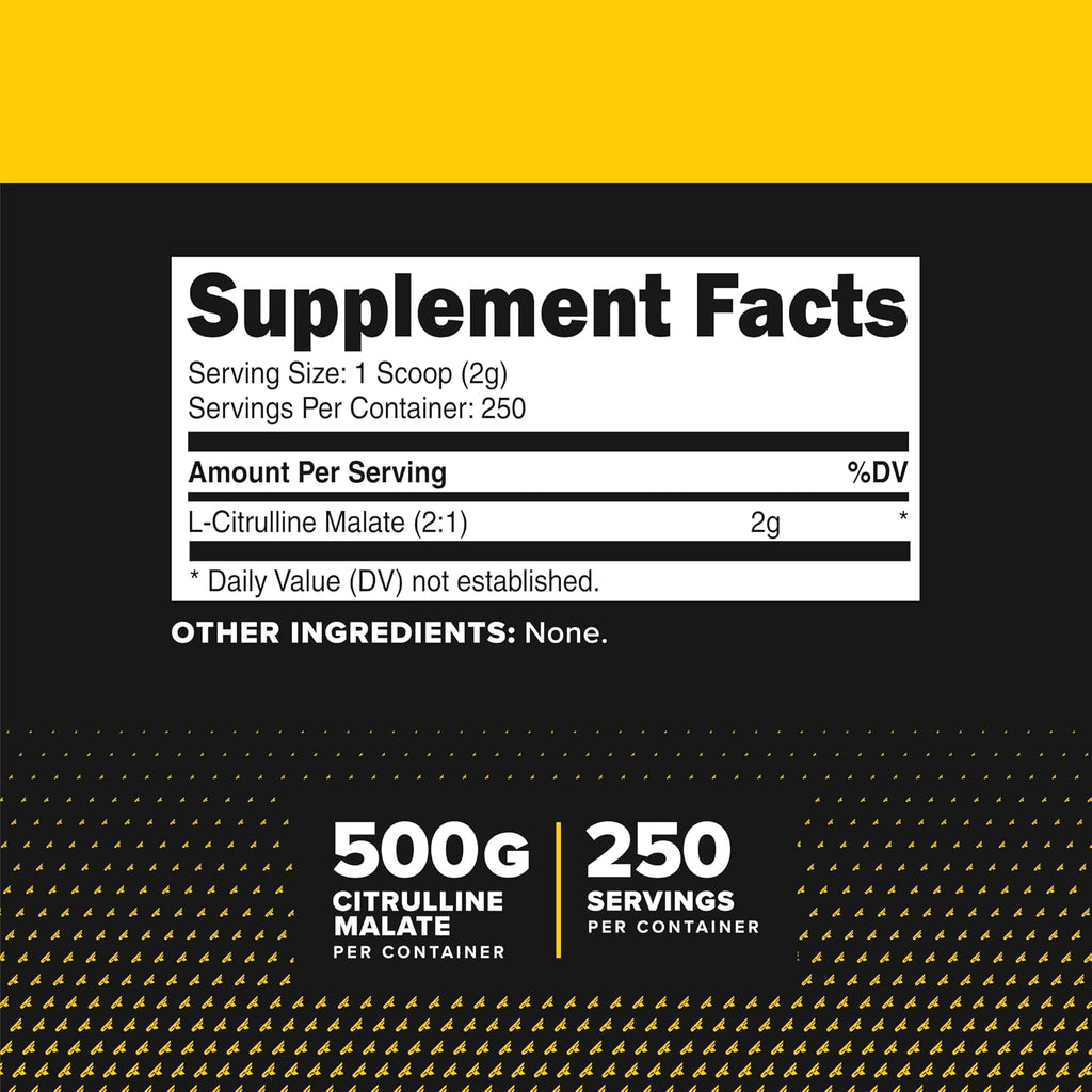 L-Citrulline Malate for enhanced workout recovery