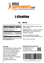 L-Citrulline powder for enhanced performance