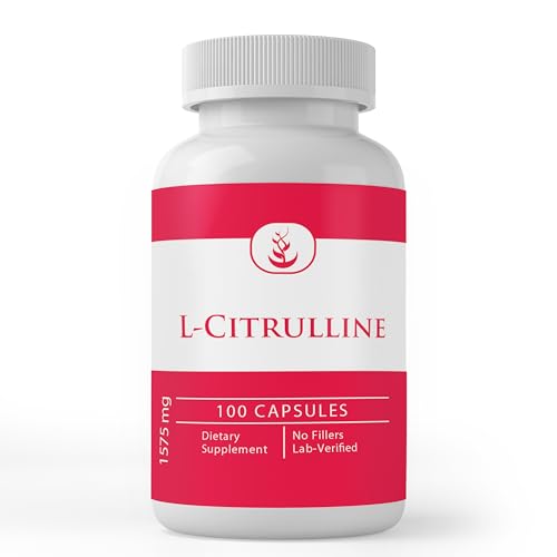L-Citrulline pre-workout supplement capsules