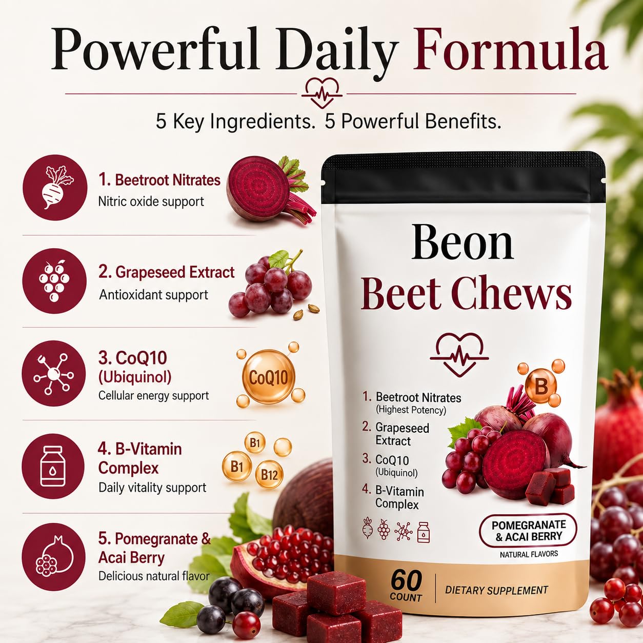 L-CoQ10 support for heart health