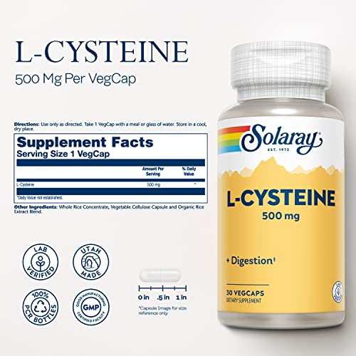 L-Cysteine 500 mg for hair health
