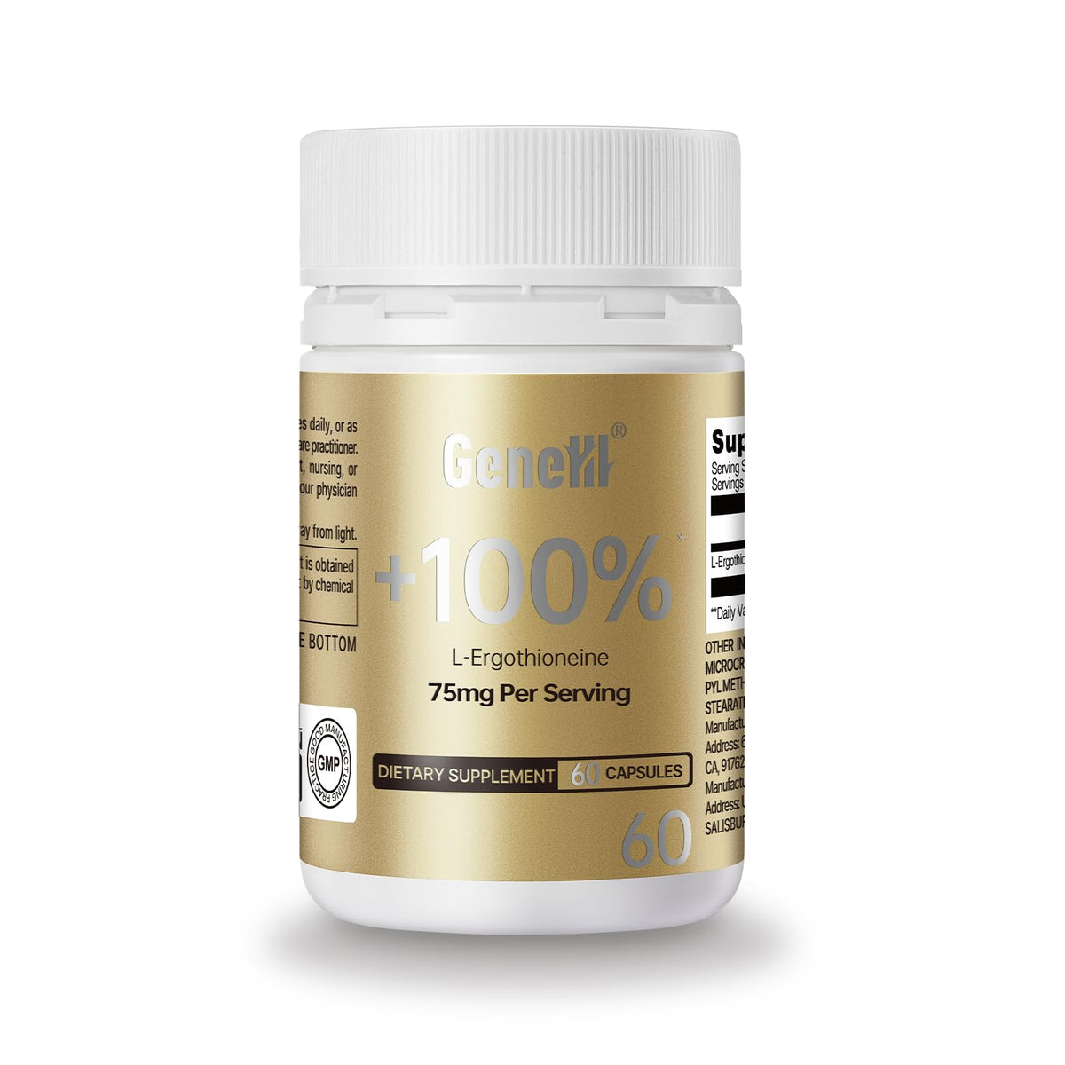 L-Ergothioneine antioxidant capsule benefits