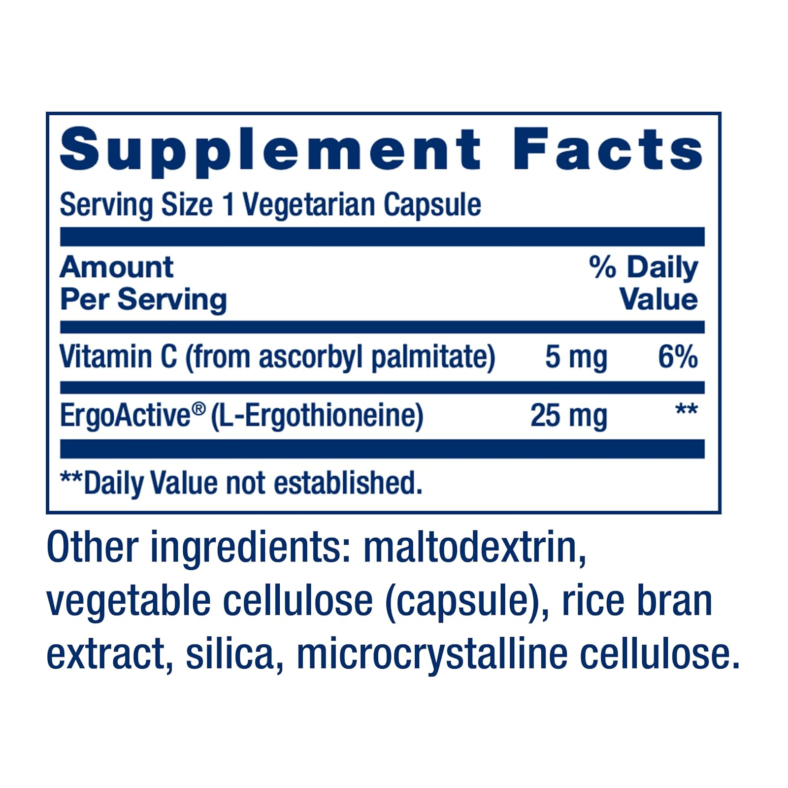 L-Ergothioneine capsules for optimal health