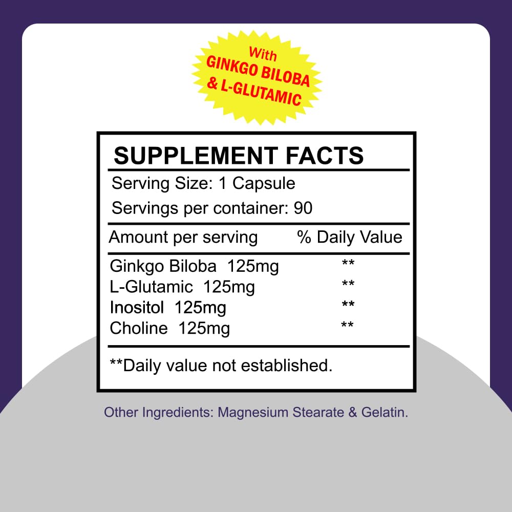 L-Glutamic enriched vitamins for mental clarity