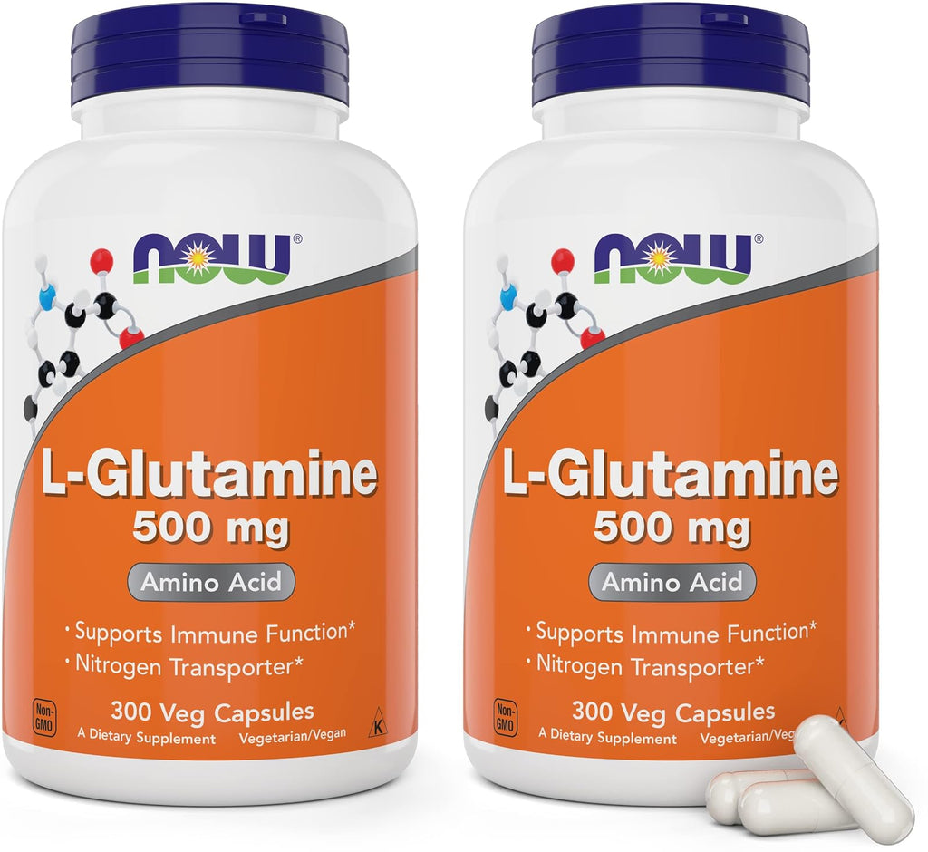 l-glutamine 500 mg veggie capsules