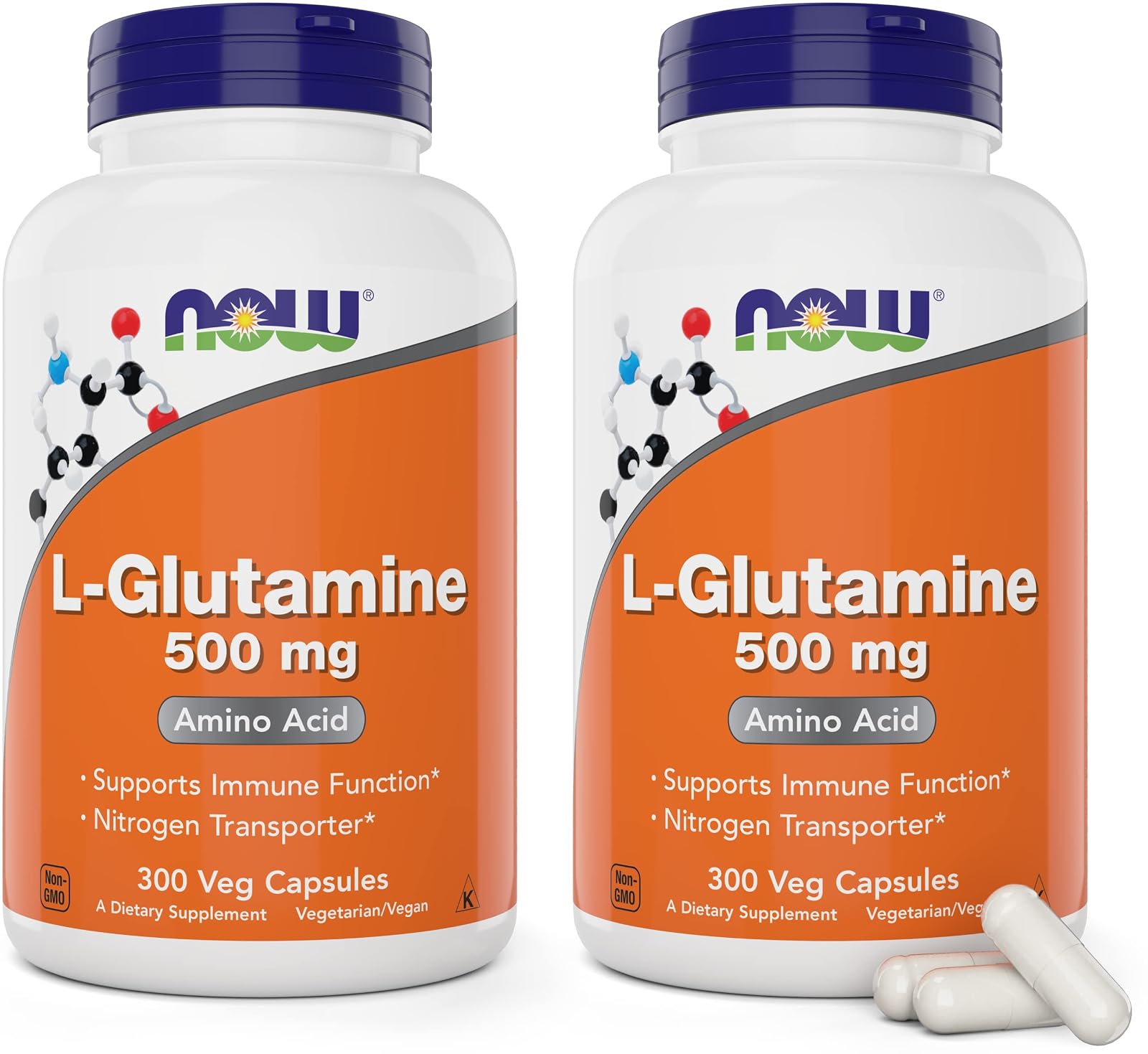 l-glutamine 500 mg veggie capsules