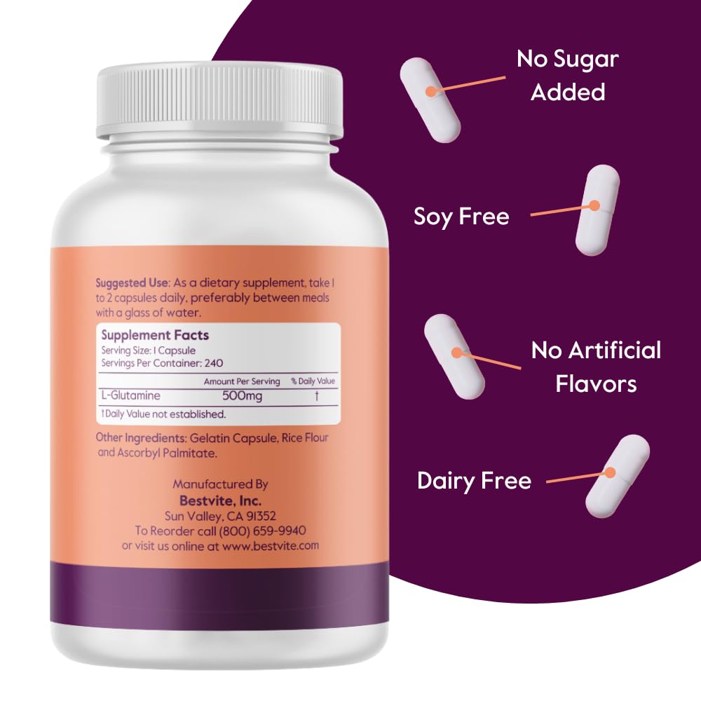 l-glutamine benefits for muscle support