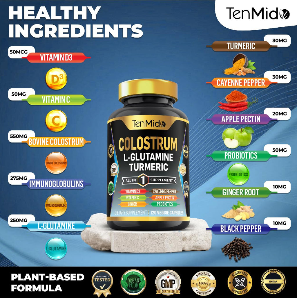 L-Glutamine benefits in blended supplements