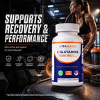 L-Glutamine capsules for post-workout recovery