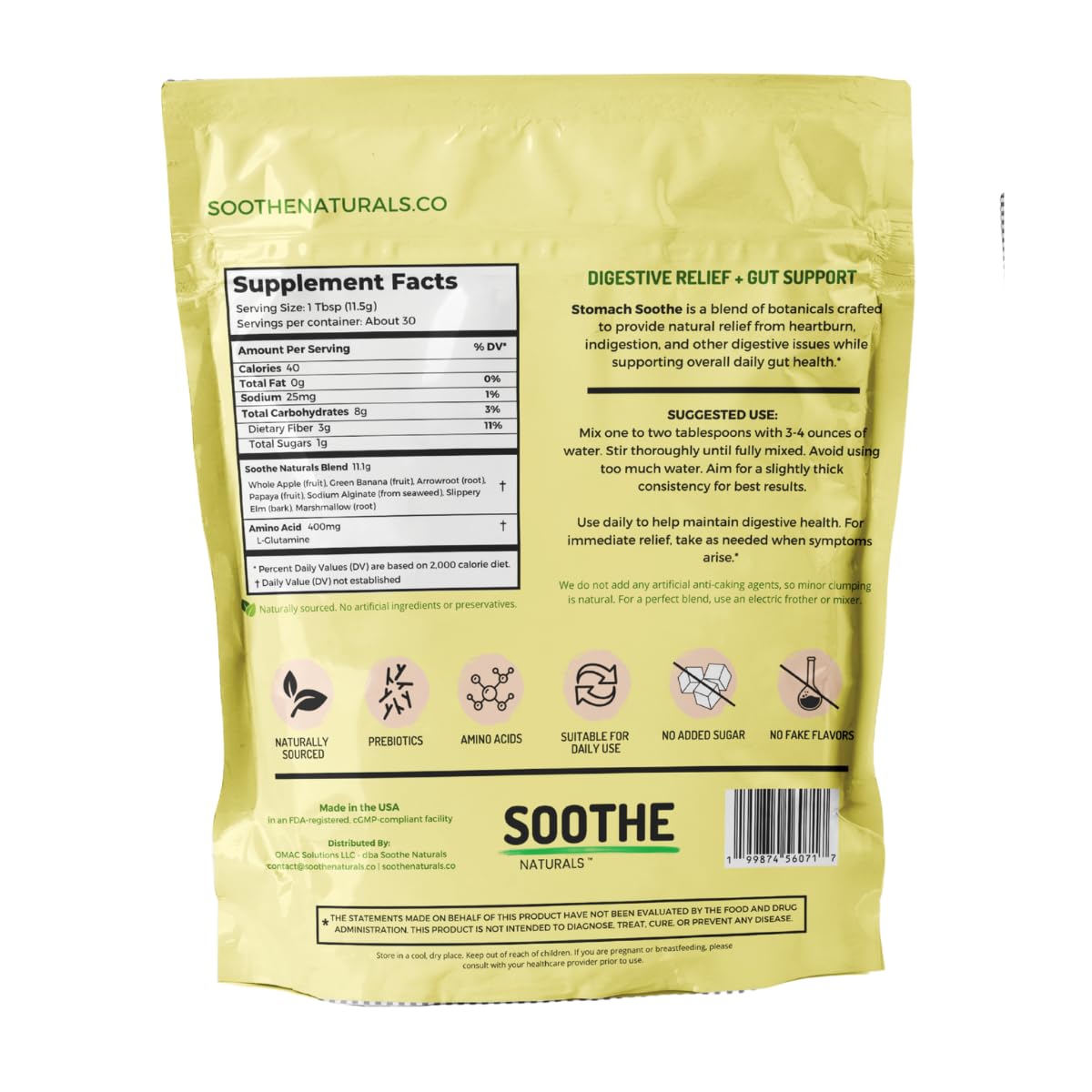 L-Glutamine for digestive comfort