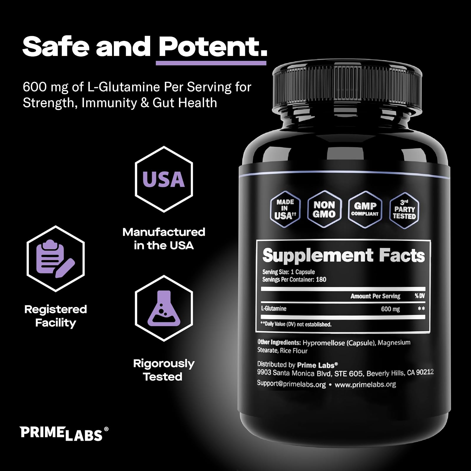 l-glutamine for enhanced performance