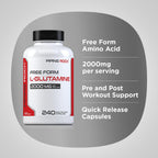 L-Glutamine for gut health improvement