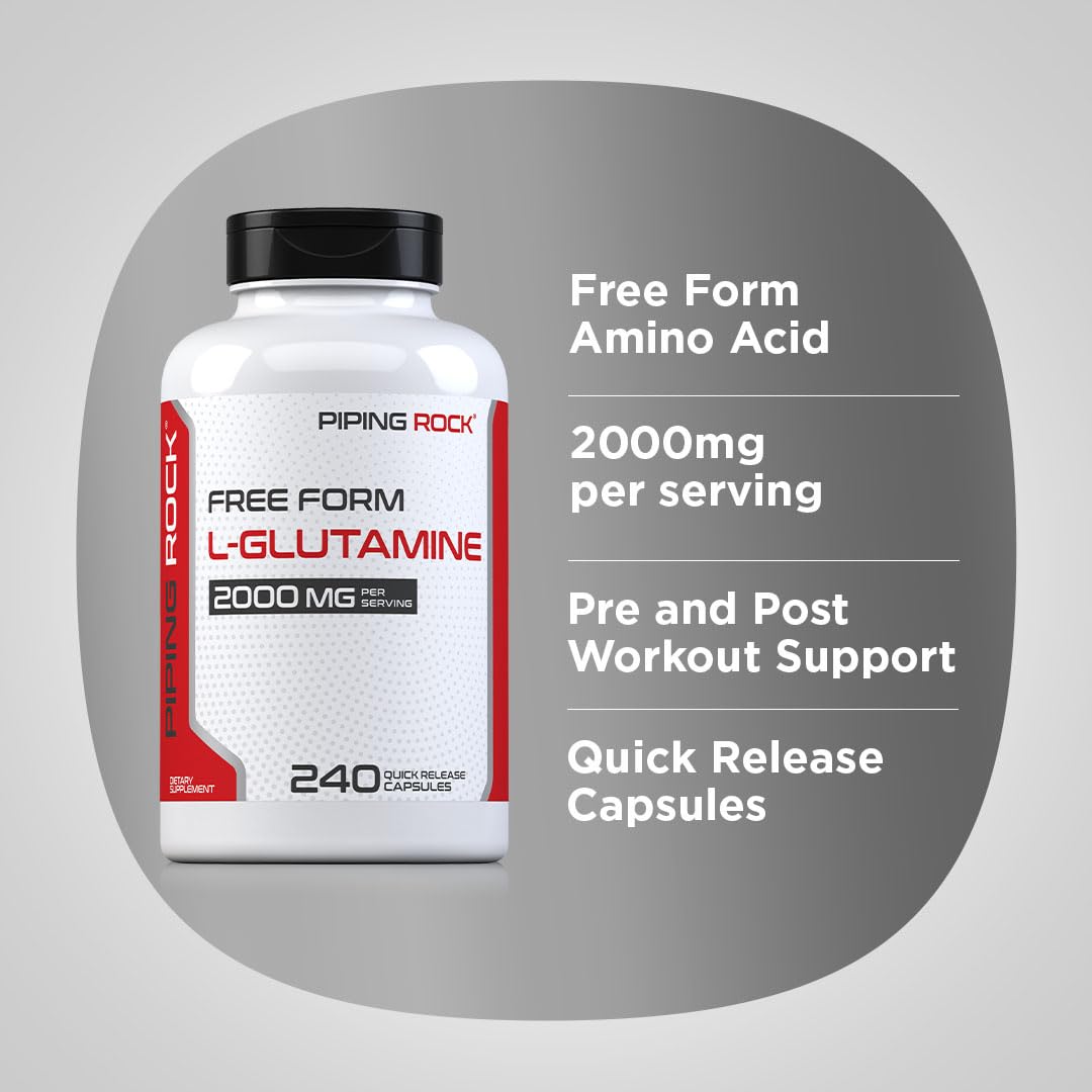 L-Glutamine for gut health improvement