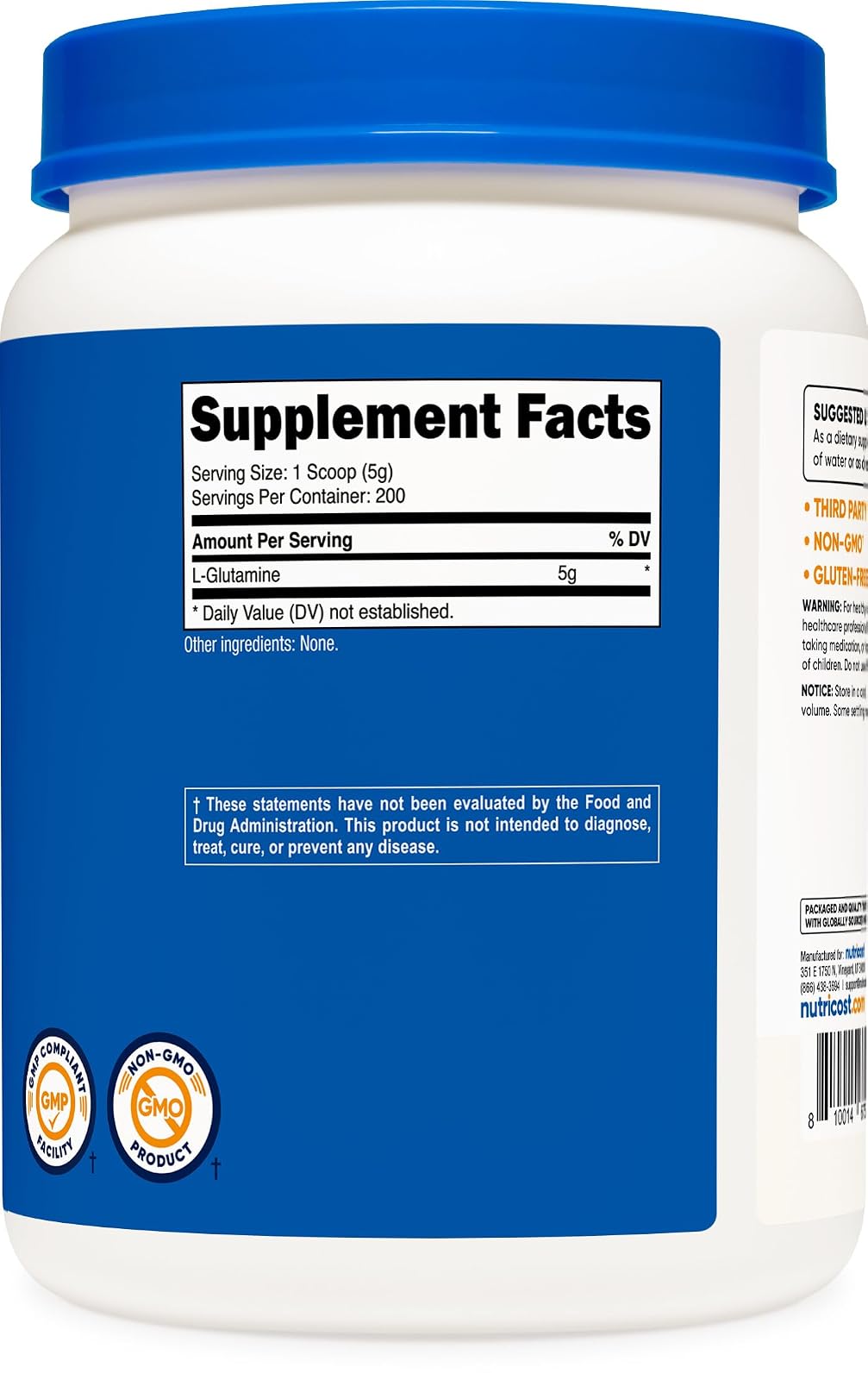 l-glutamine for gut health support