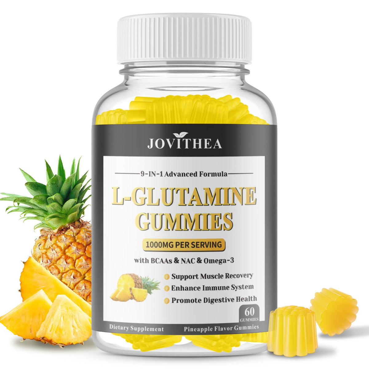l-glutamine gummies for muscle recovery