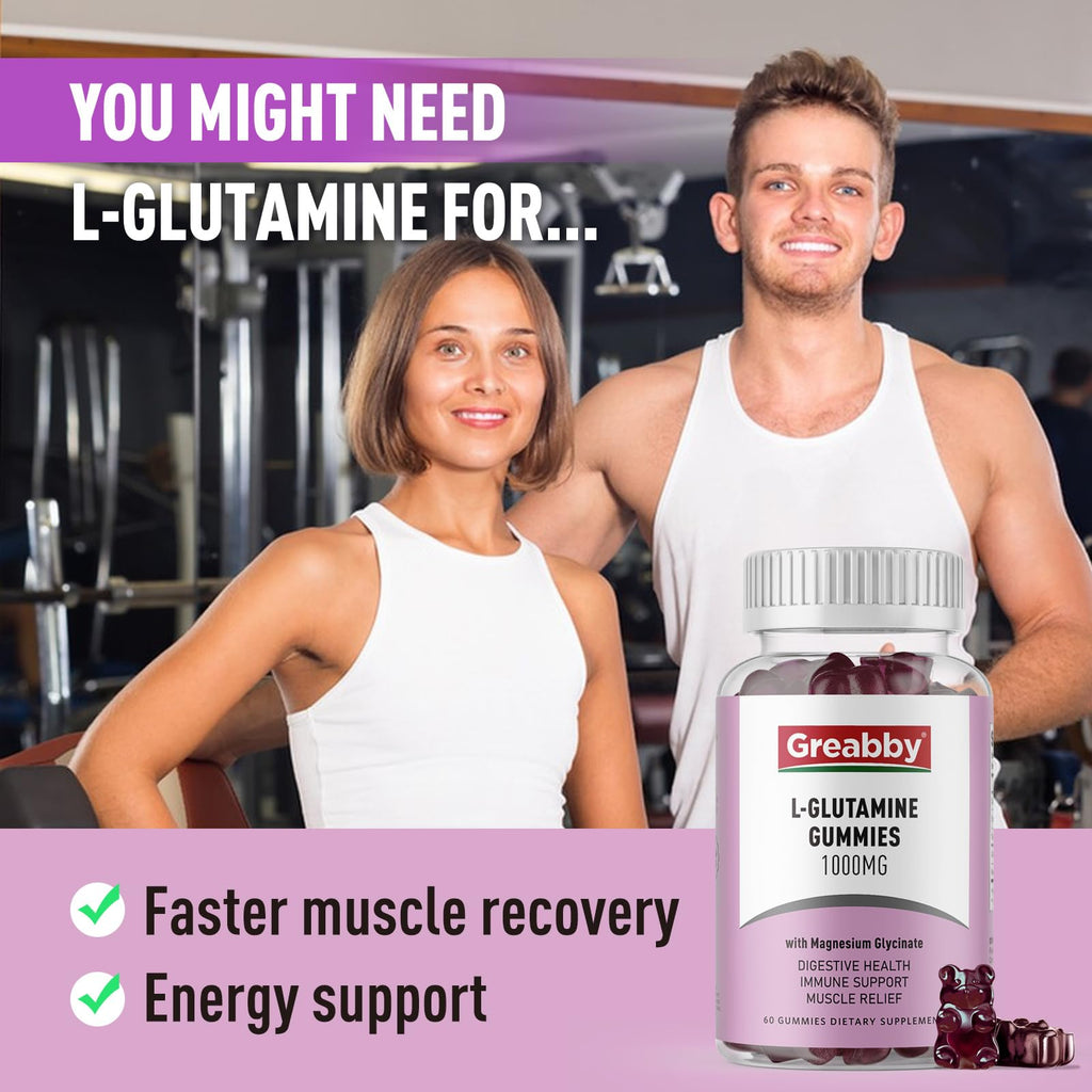 l-glutamine gummies support immune function