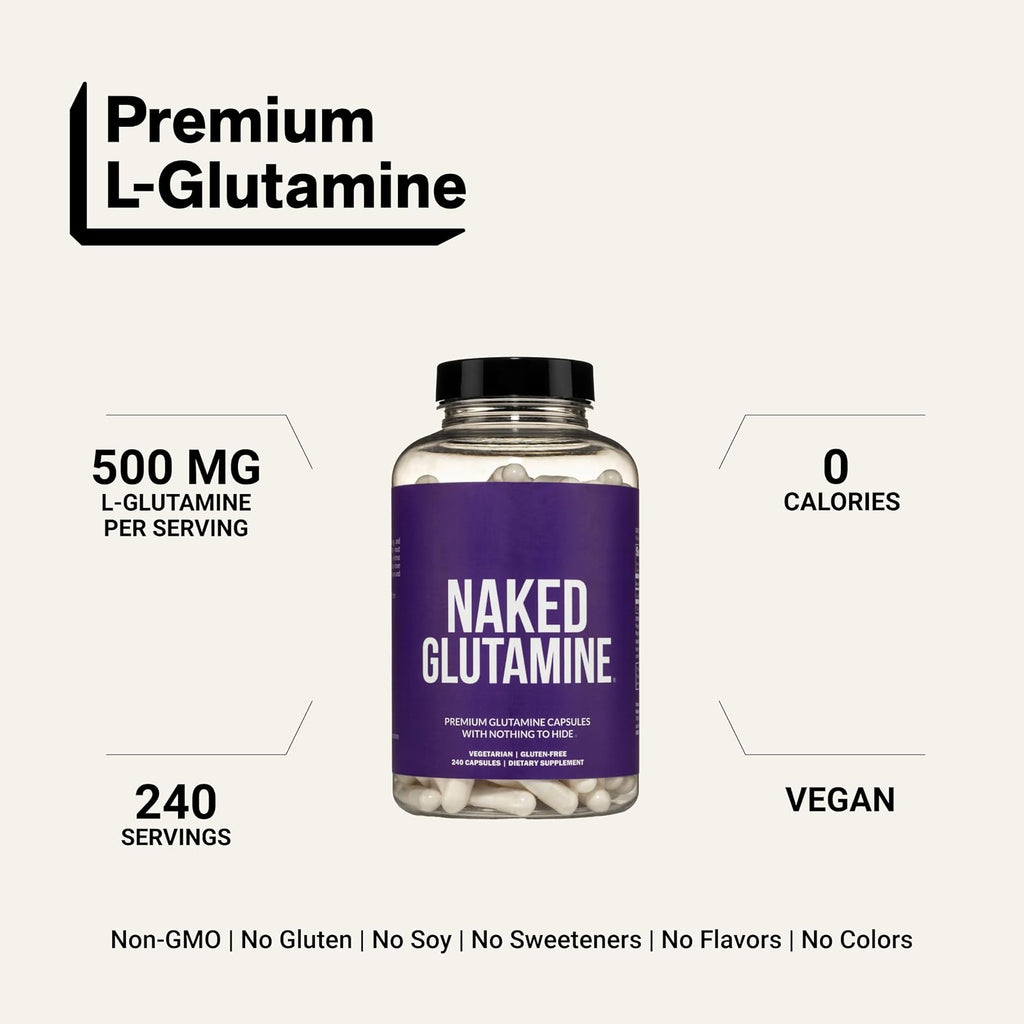 l-glutamine powder alternative in capsules