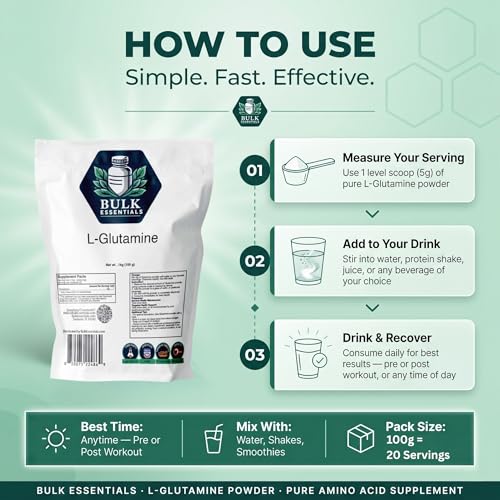L-Glutamine powder for gut health