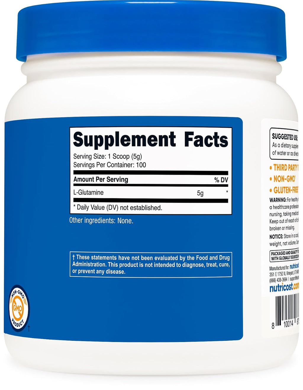 l-glutamine powder for muscle maintenance
