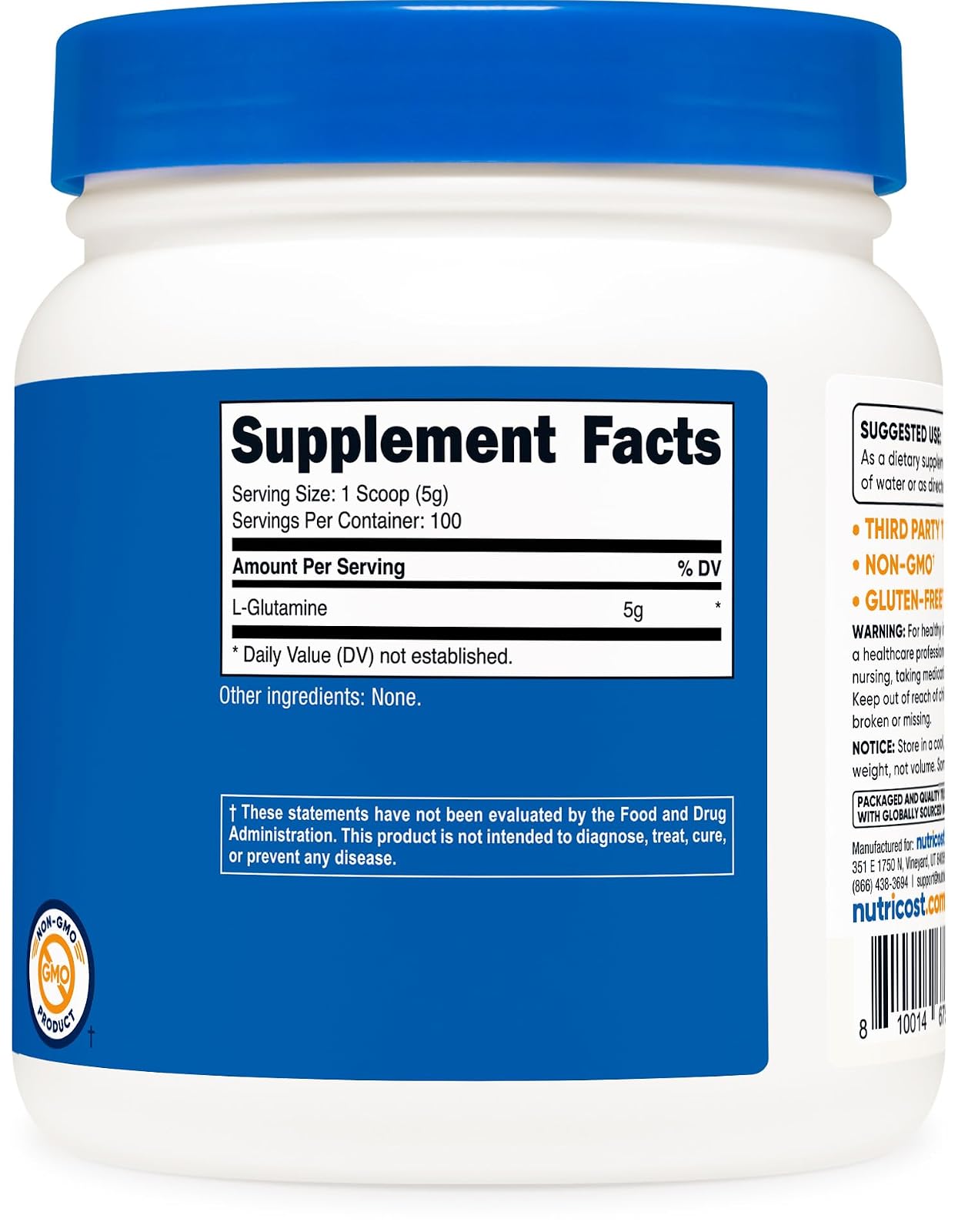 l-glutamine powder for muscle maintenance