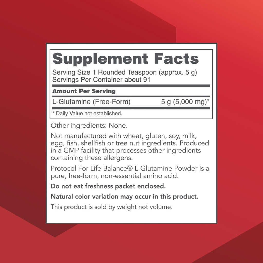 L-Glutamine powder for muscle recovery