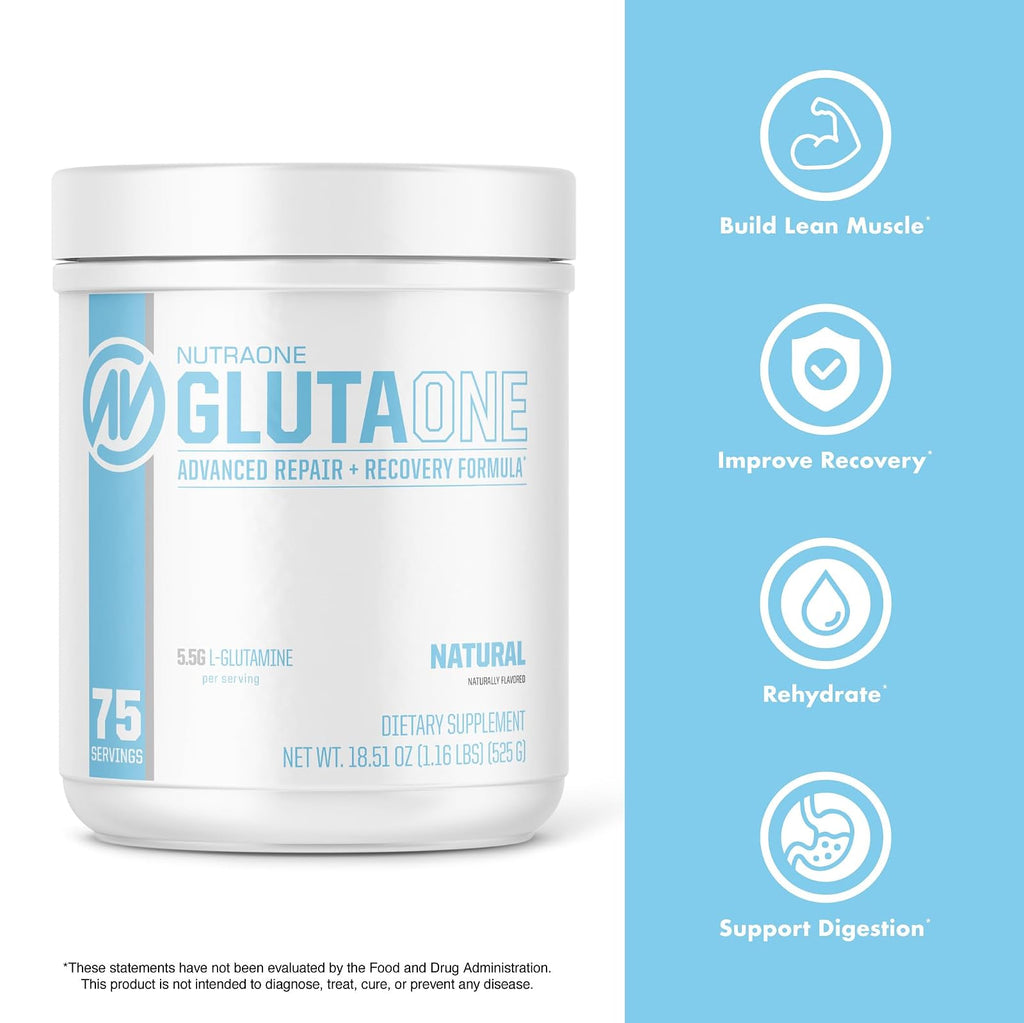 L-glutamine powder for muscle support